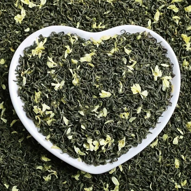 茶叶2024新茶茉莉花茶浓香型川派茉莉飘雪绿茶毛峰碧螺春散装500g-tmall.com天猫-花瓣网