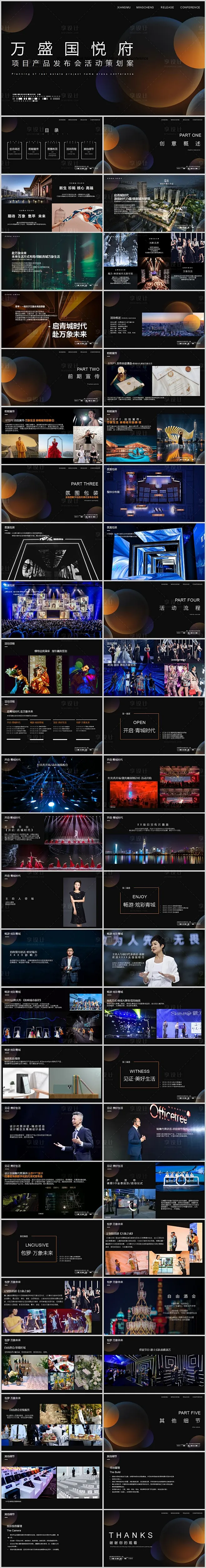 地产产品发布会活动方案PPT-源文件-花瓣网