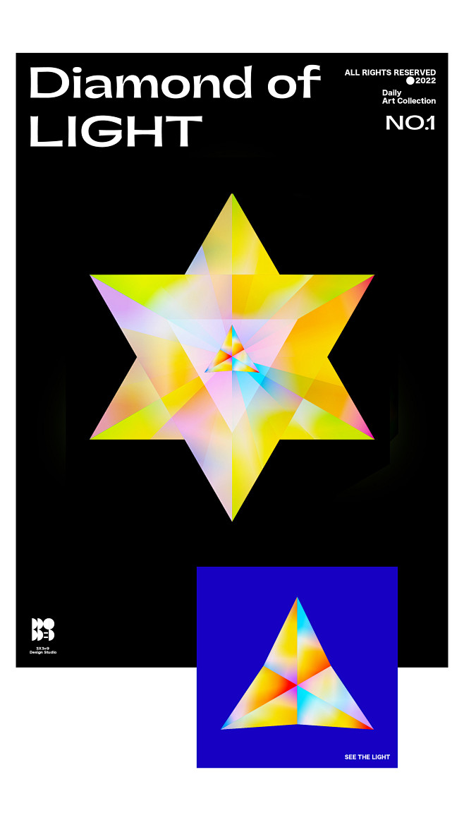 Art of light ｜ Diamond of light Flower of Light