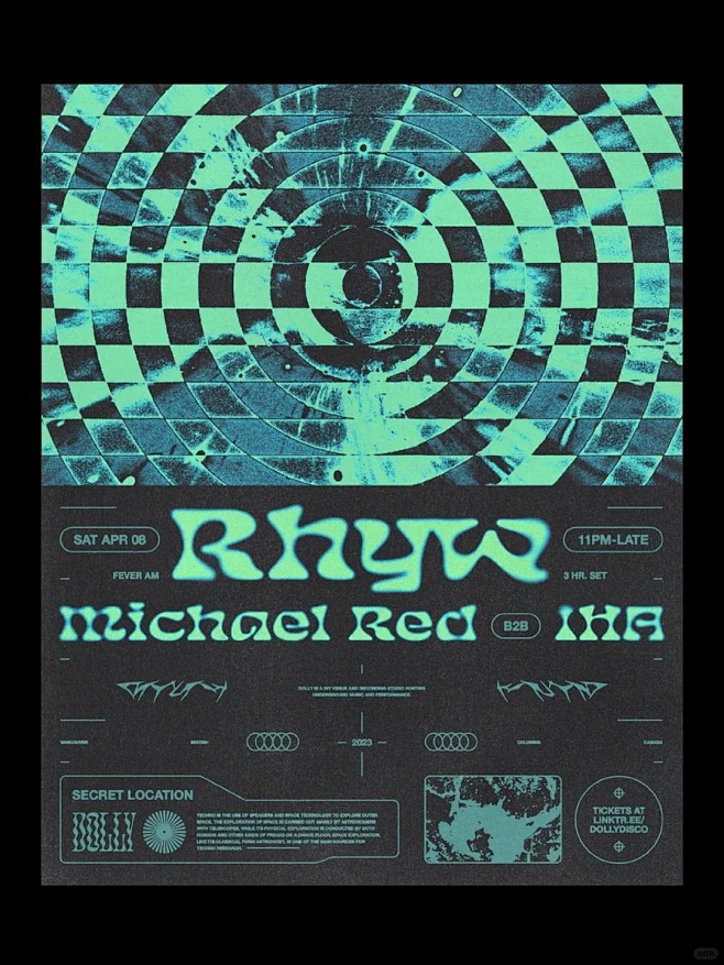 设计师分享｜Ryote｜冲浪摇滚电子视觉 - 小红书-花瓣网