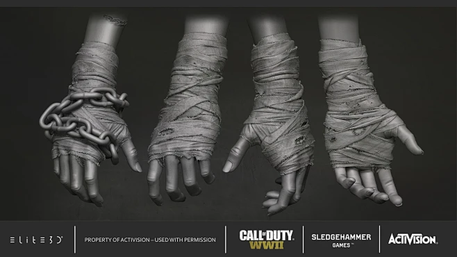 Call of Duty: World War II Zombie Mode Characters Round 2, elite3d ...