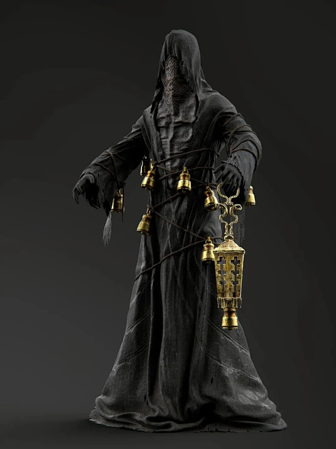 刚刚解禁！暗黑奇幻风格魂系3A大作《致命躯壳(Mortal Shell)》最新概念图，打包 : 资源包领取方式-见文末-花瓣网