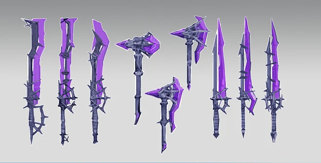 Fantasy weapon design-花瓣网