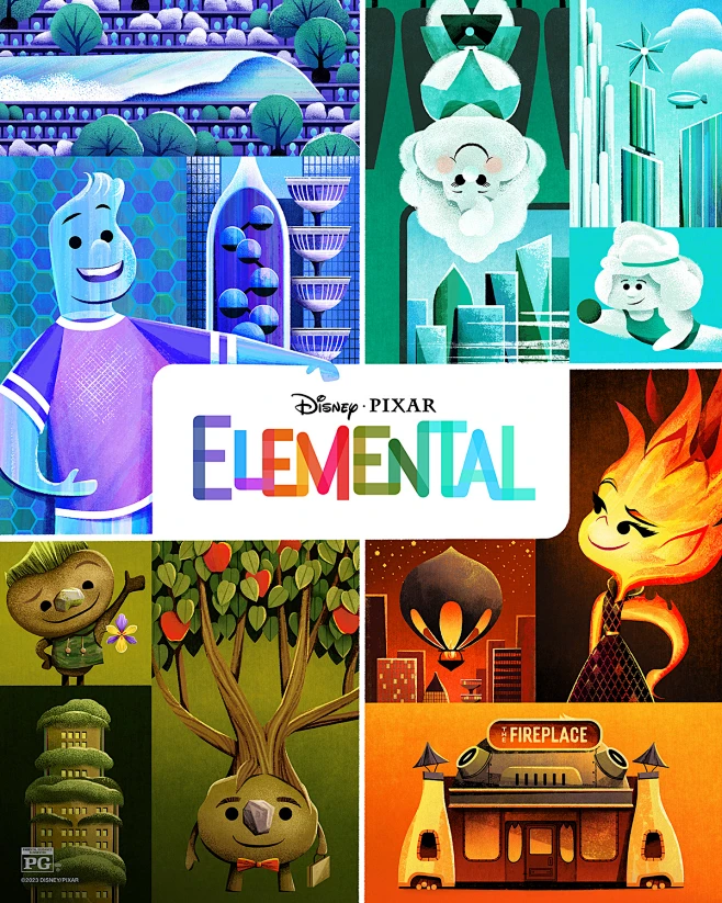 ILLUSTRATION Character Promotional disney movie children illustration ...