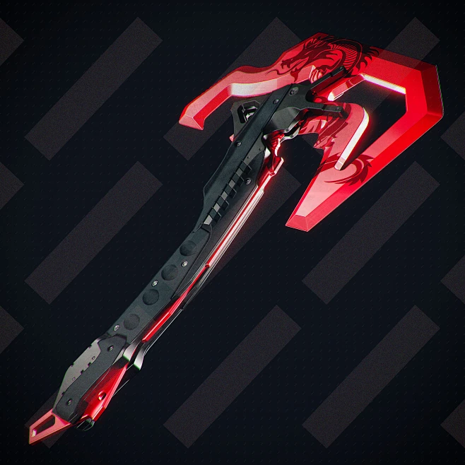 REIGN OF TERROR - Kinetic Axe Concept Design Rarities-花瓣网