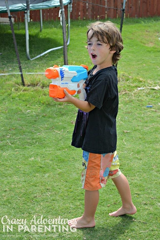 water-gun-fight