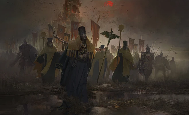 ArtStation - Vessel of Hatred monsters and other sketches-花瓣网