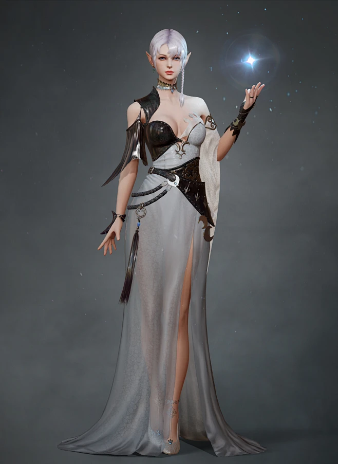 White girl, Lee Soo Hyuk : reference : &-花瓣网