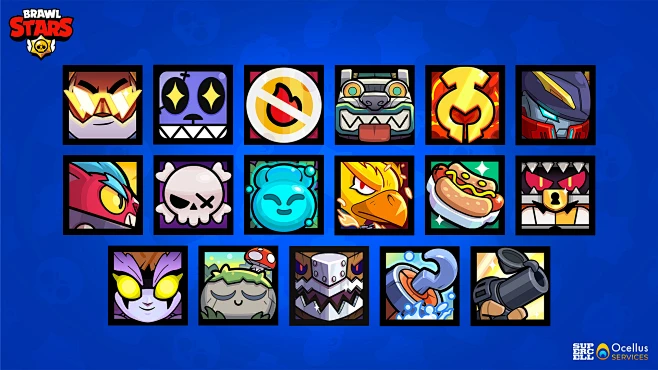 Brawl Stars - Profile Pictures (Pack 4)-花瓣网