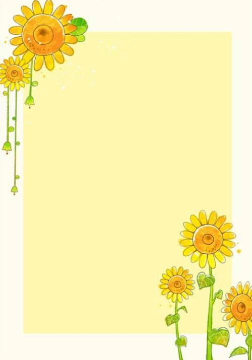 a4竖版卡通背景图片，好看的背景图片竖版可爱档案竖