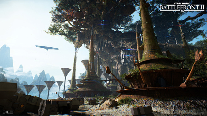 Star Wars Battlefront II, Joan Hägg : Modeled and textured the Wookie ...