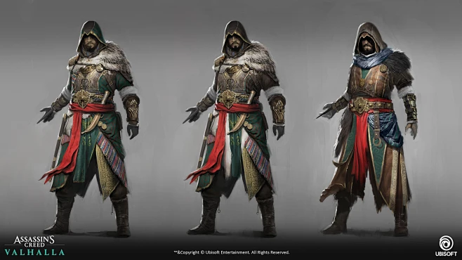 Assassin's Creed: Valhalla -Assassin outfit-, Pierre Raveneau : Concept ...
