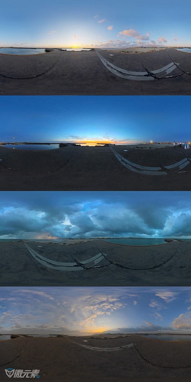 国外HDRI天空环境贴图20款001-材质素材-微元素 - Element3ds.com!