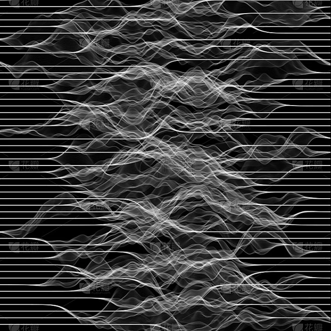 Modelling of signal. Vector illustration for techn素材-花瓣网