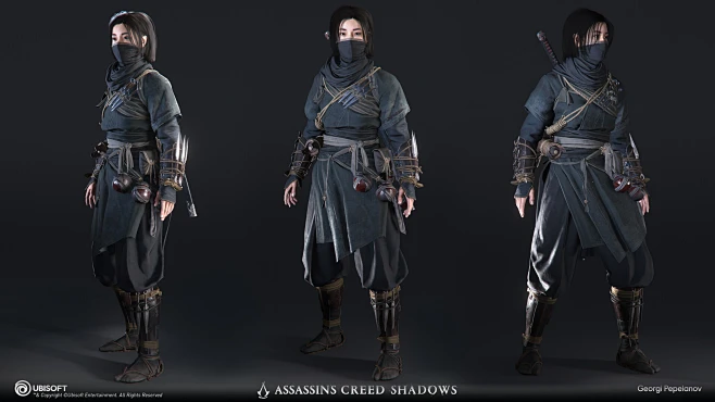 Assassin's Creed Shadows - NaoeToolProffesional Outfit-花瓣网