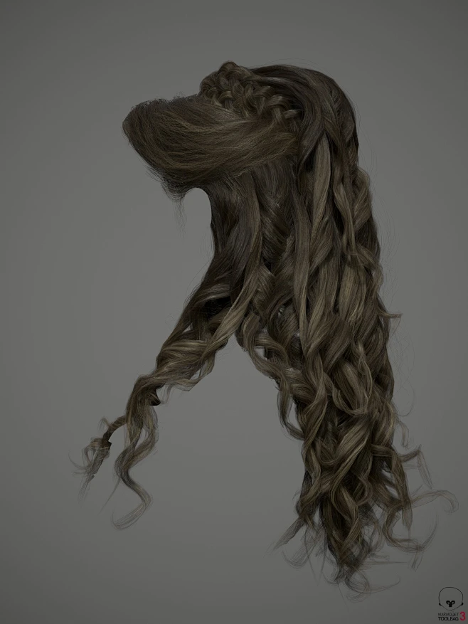 Clementine's hair, Georgian Avasilcutei : Made this hair for my newest ...