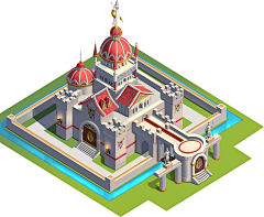 SLG——建筑卡通-花瓣网|陪你做生活的设计师 | y zhao zhen on ArtStation.