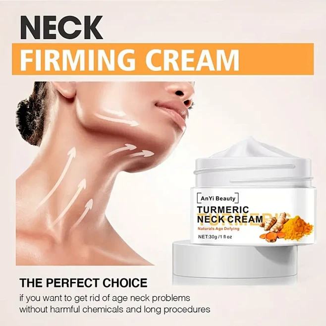 turmeric neck firming cream facial moisturizer with retinol collagen ...
