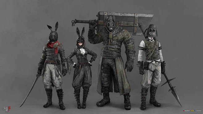 Lies of P concept art - Black Rabbit Brotherhood-花瓣网