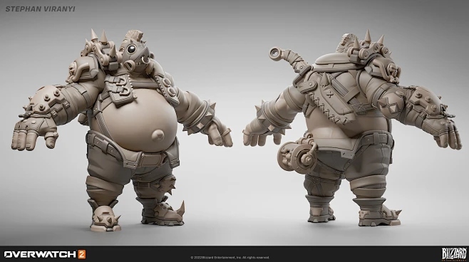 Overwatch 2 - Roadhog-花瓣网