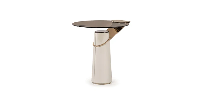 Eclipse Side Table-花瓣网