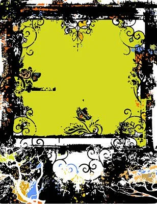 水墨框架_360图片-花瓣网