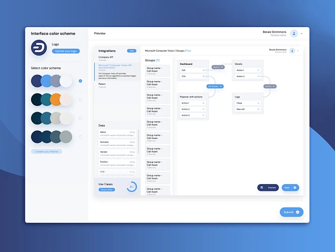 Colors UX/UI Dashboard图片_UI图片素材-花瓣网