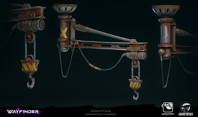 Wayfinder - Mines Props-花瓣网