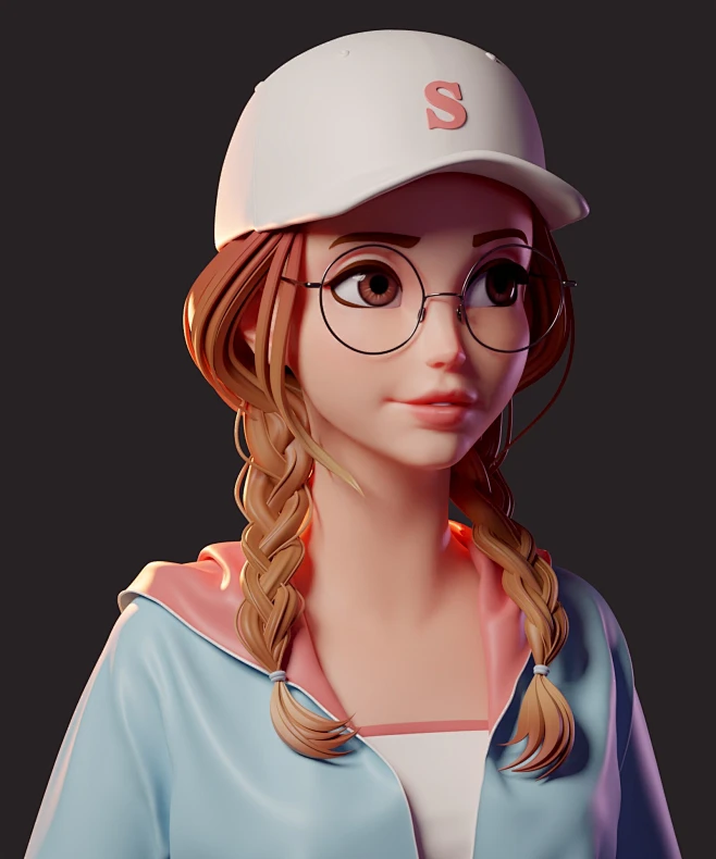 Raluca Barzu : 3D Character Artist-花瓣网