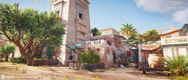 Assassin's Creed Origins - The curse of the pharaohs DLC - Streets of ...