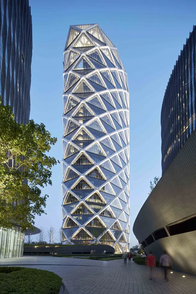 Poly International Plaza / Francis Krahe : INSPIRED BY ELLIPTICAL ...