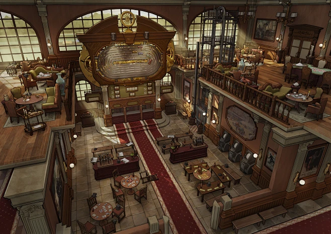 Betting Wicket Hall - Cutaway-花瓣网