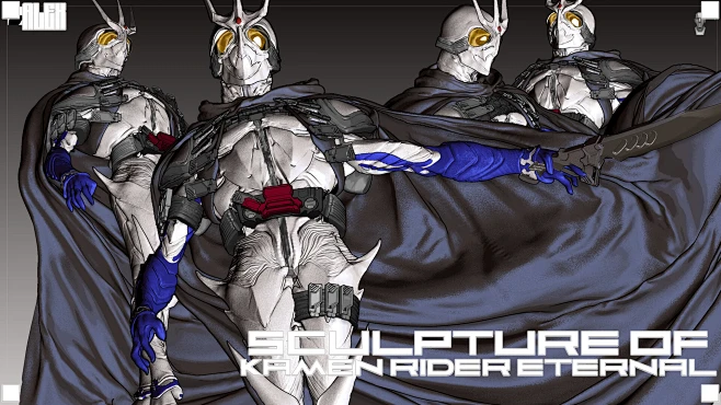 『Kamen Rider』Eternal 制作展示-花瓣网