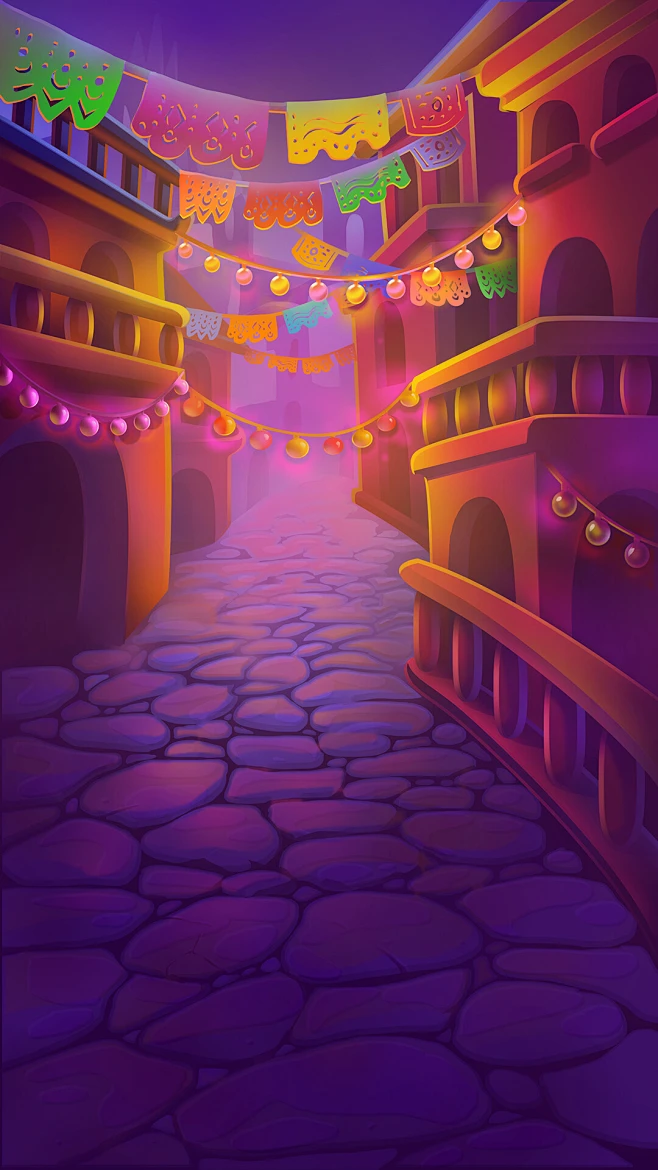 Art for Slot game "Fiesta Fortune"-花瓣网