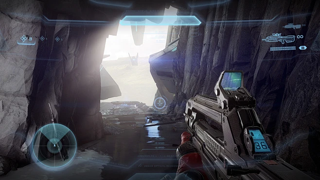 Halo HUD Fanart-花瓣网