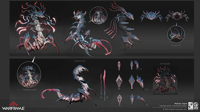 Warframe - Characters & Creatures-花瓣网