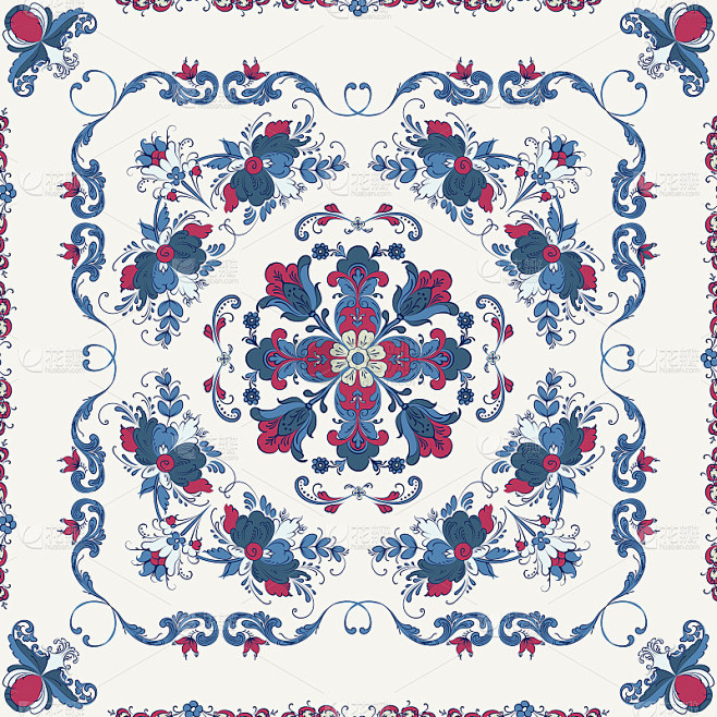 Rosemaling矢量模式22