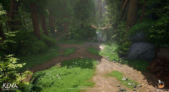 ArtStation - Kena Bridge of Spirits - Rusu Mountain, Julian Vermeulen (11)-花瓣网