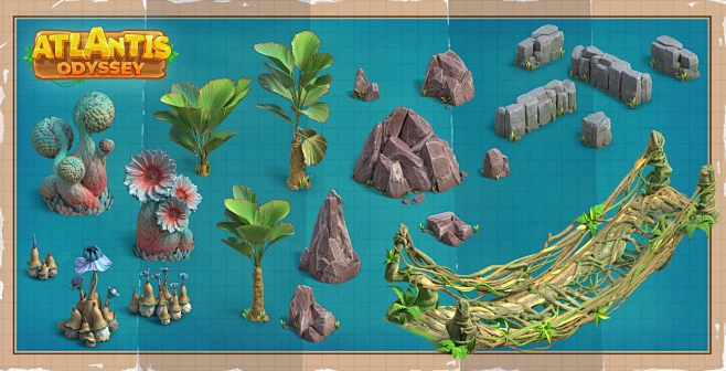 Atlantis Odyssey-花瓣网
