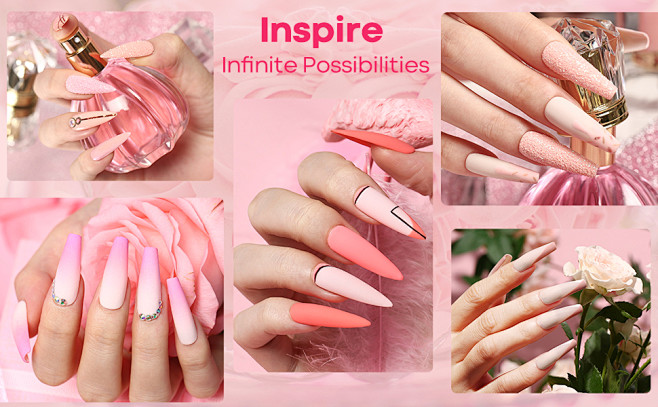 pink gel nail polish gel polish nail polish gel nail polish kit pink ...