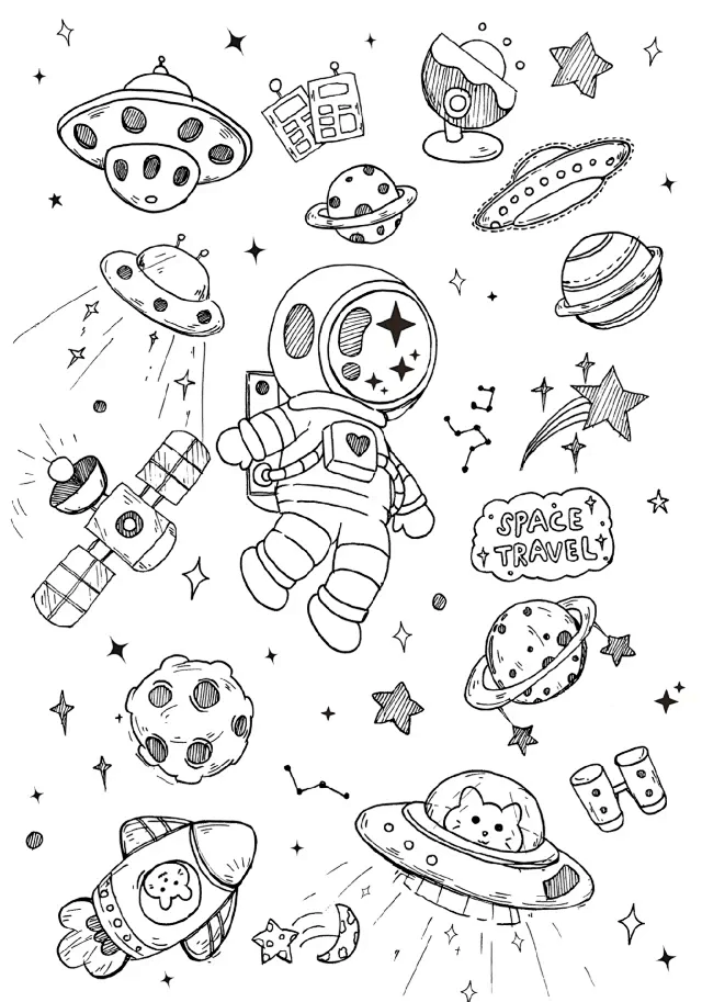 卡通线稿 - 小红书搜索图片_小东西图片素材-花瓣网