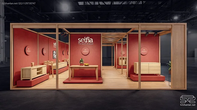 【selfia】展台设计分享 - 52展览设计-花瓣网