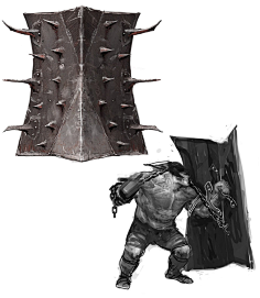 Dragon Age/龙之纪元/龙腾世纪/游戏-花瓣网|陪你做生活的设计师 | da2-qunari-concept2