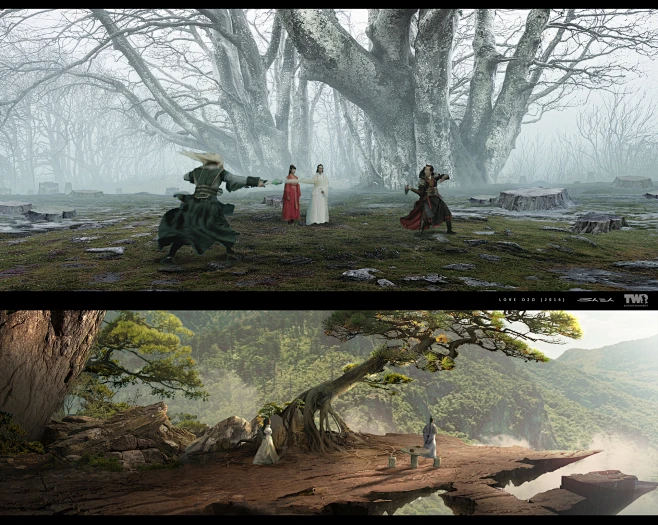 Love O2O scenery concept-花瓣网