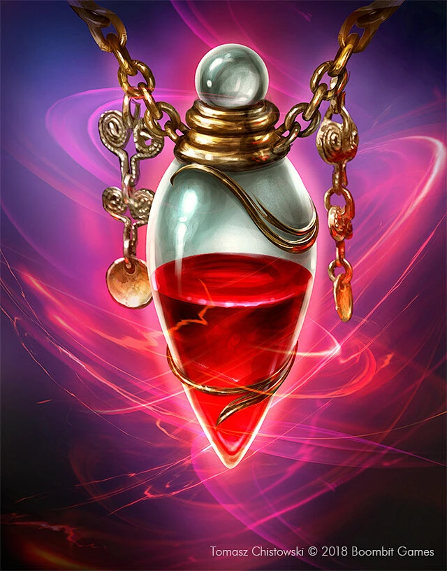 Potion of Life, Tomasz Chistowski : Art made for Mighty Heroes © 2018 ...