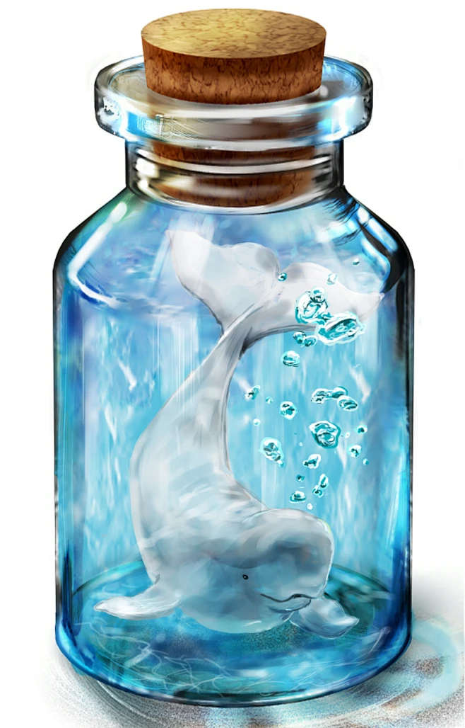 【瓶子里的世界】-花瓣网