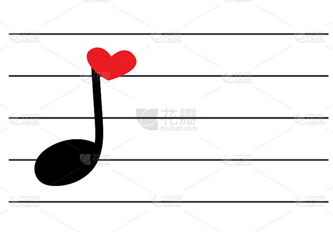 A little love note, Red heart note, Love note song