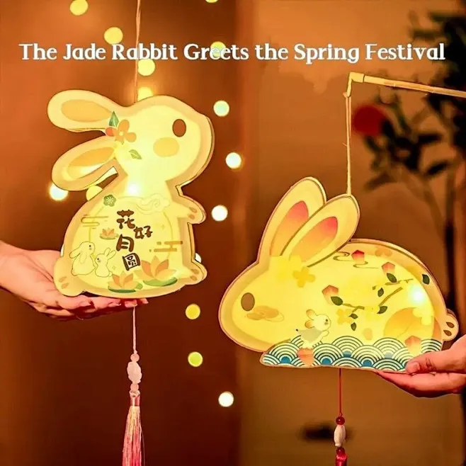 DIY Rabbit Lanterns图片_中秋图片素材-花瓣网