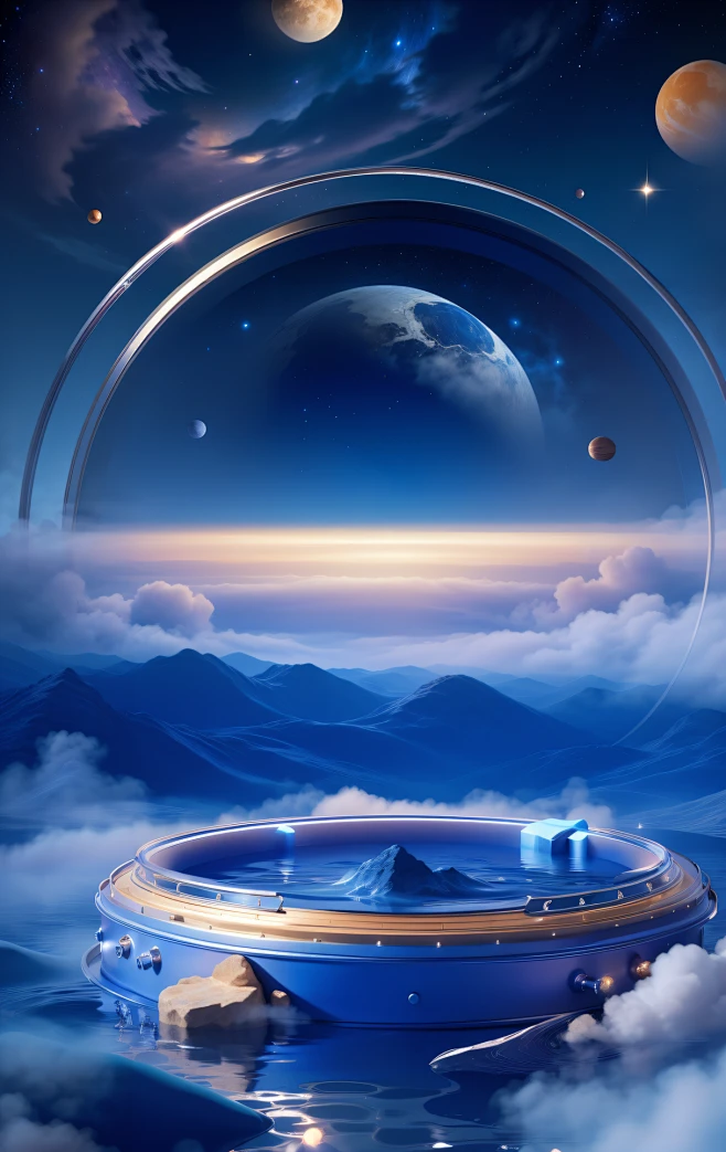 星空科技背景6-花瓣网