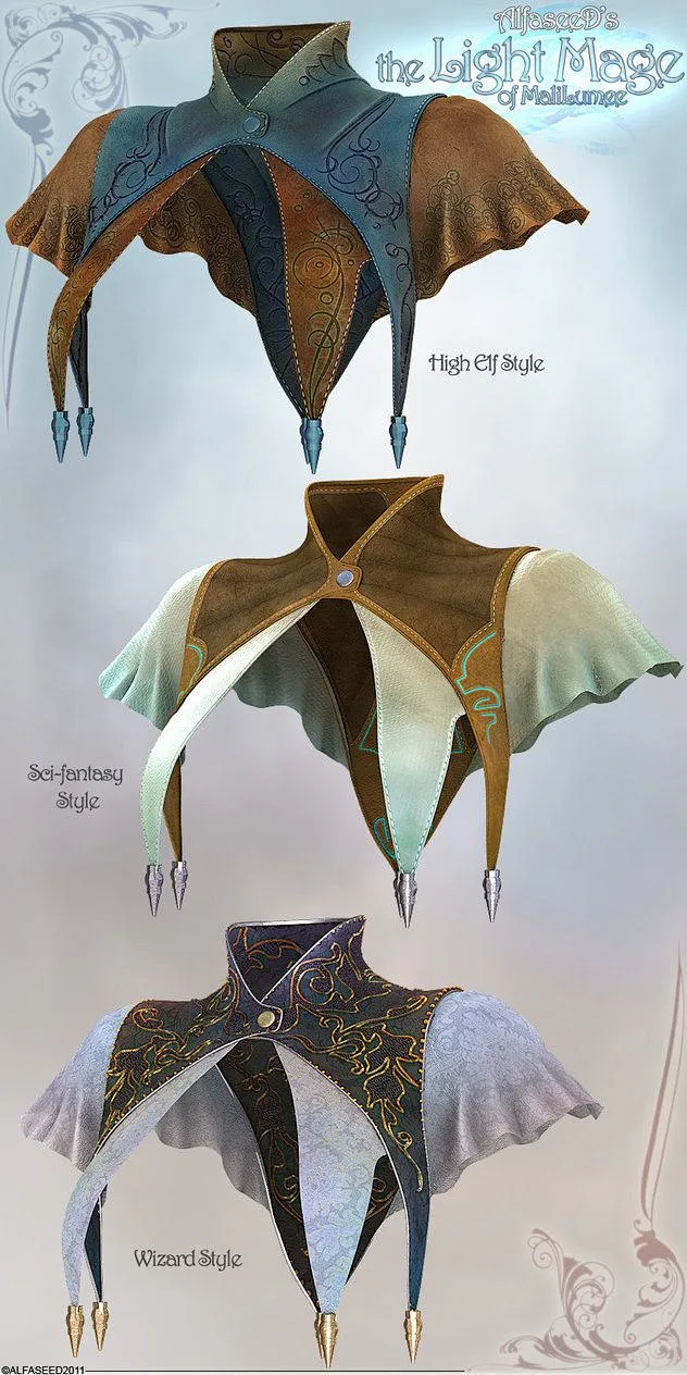 the Light Mage - Top Detail by Aeon--Soul on deviantART-花瓣网